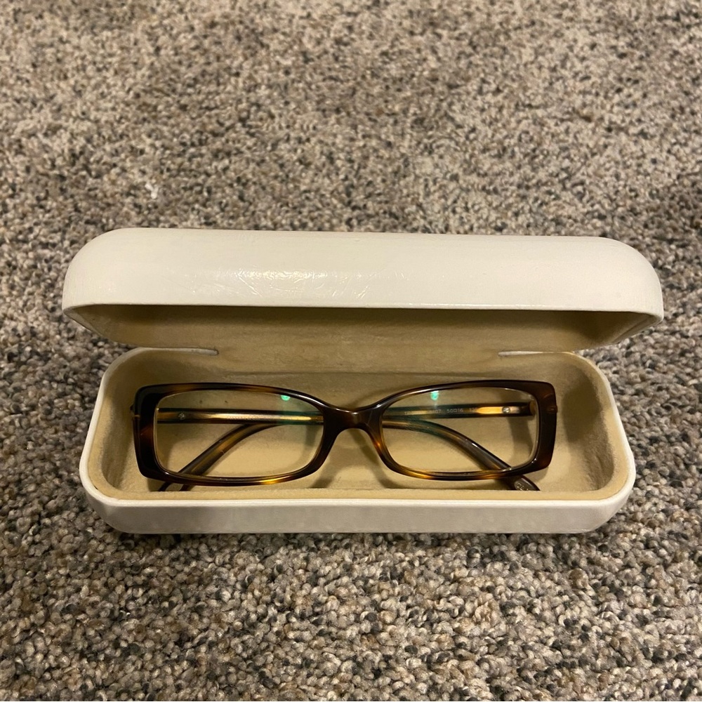 Tiffany & Co Brown Tortoises Shell Eye Glasses Prescr… - Gem
